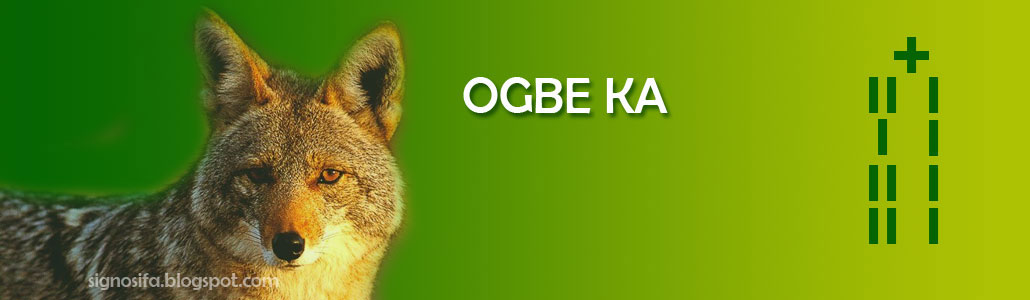 Ogbe ka - Signos de Ifá