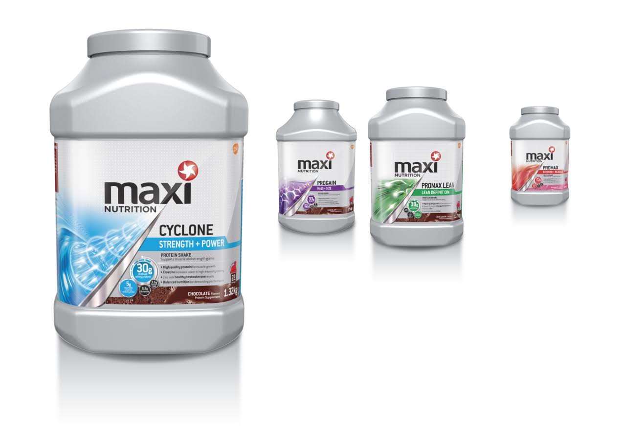 GSK Maxinutrition Redesign Simplifies Shopper Choice – Packaging Of The ...