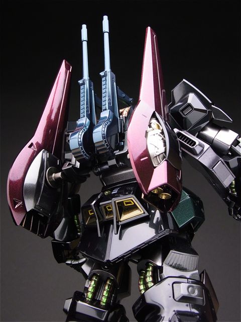 MG 1/100 Rick Dias Metallic painted build