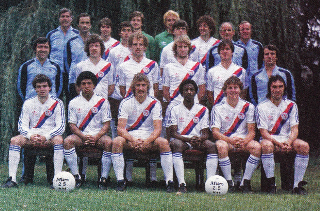 Camisa retrô Crystal palace faixa diagonal