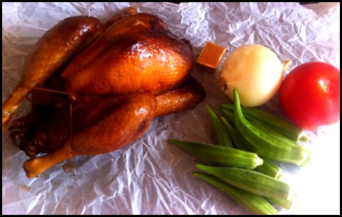 Voyages des Papilles: Poulet fumé sauce Gombos : un retour aux sources
