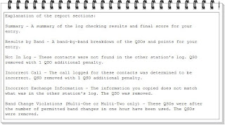Explaining RadioSport Log Check Report • AmateurRadio.com