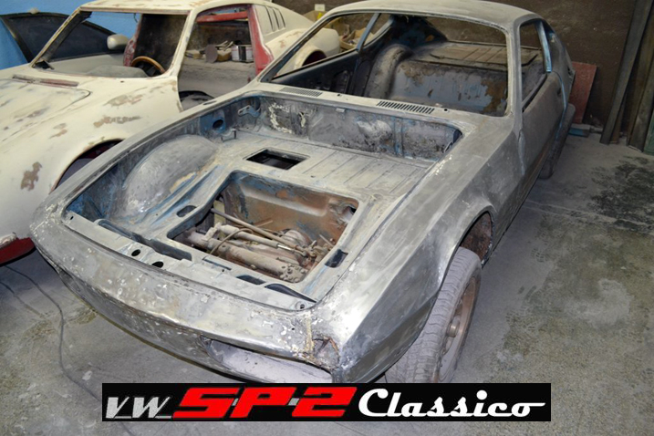 Novidades na restauração do SP2 do Stéfano - Volkswagen SP2 Classico
