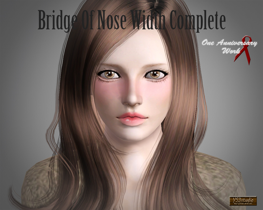 entertainment world: My Sims 3 Blog: New Nose Slider by YS3Studio