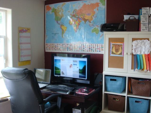 The Homeschooling Journey: A Homeschool "Classroom"