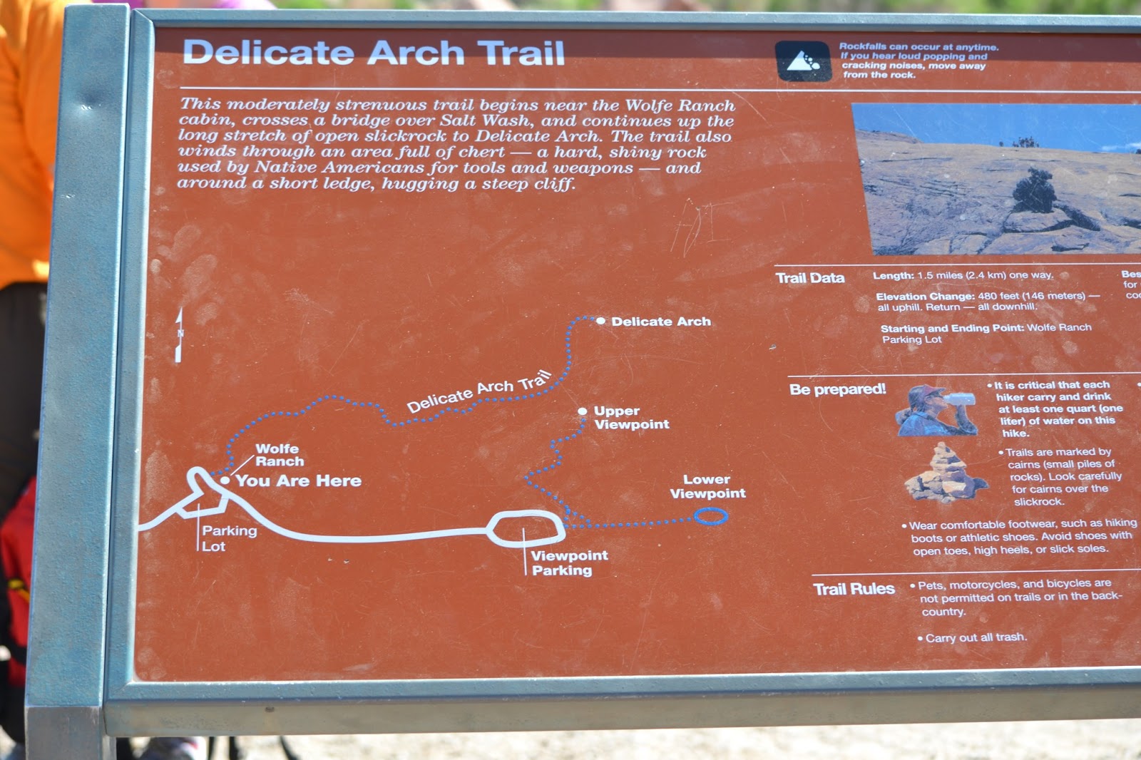 good-times-rollin: Delicate Arch Trail