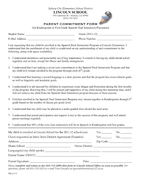 Lincoln Elementary Dual Language Program: Lincoln Elementary DLP ...