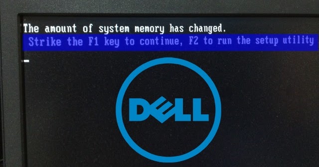 Mensaje de error: The amount of system memory has changed, al aumentar ...