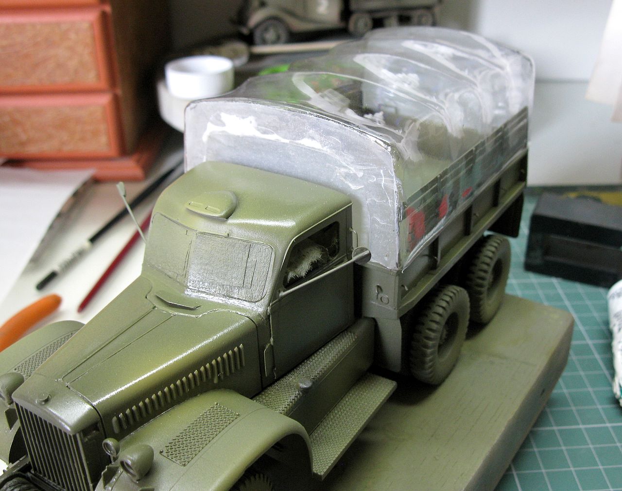 Panzerserra Bunker- Military Scale Models in 1/35 scale: Diamond T ...