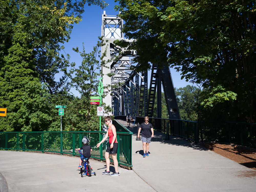 Bridge of the Week: Willamette River Crossings: Union Street Bridge in ...