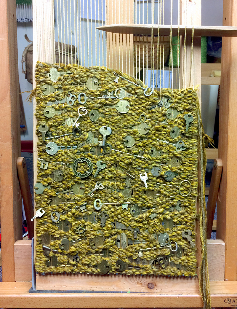 Dimensional Weaving - Martina Celerin 3D fiber art: The Key to Weaving...