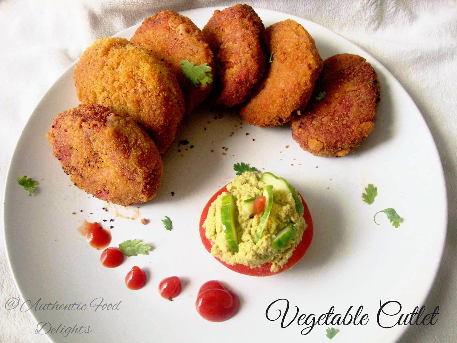 Authentic Food Delights: Vegetable Cutlet