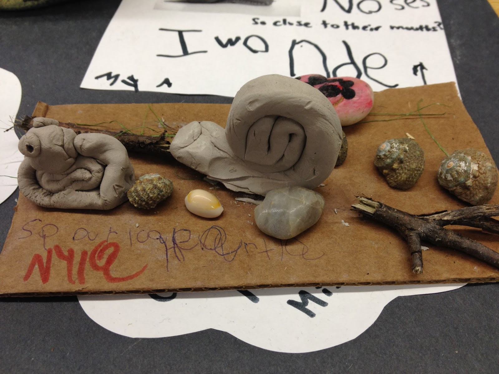 Sticks, Stones & Sparkly Pinecones ...Explore, Create & Learn : Sliding ...