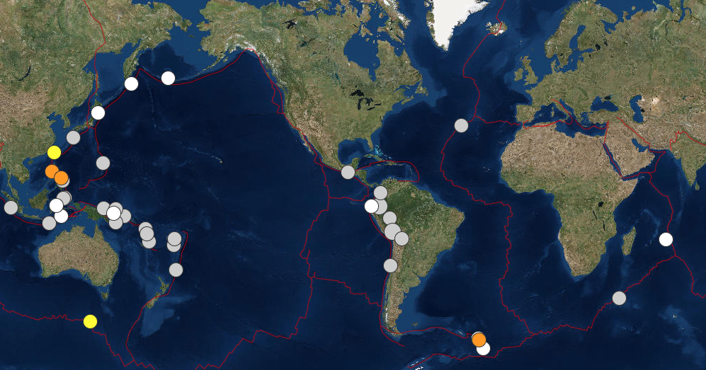 The Big Wobble : A total of 3 major quakes over the Easter holiday ...