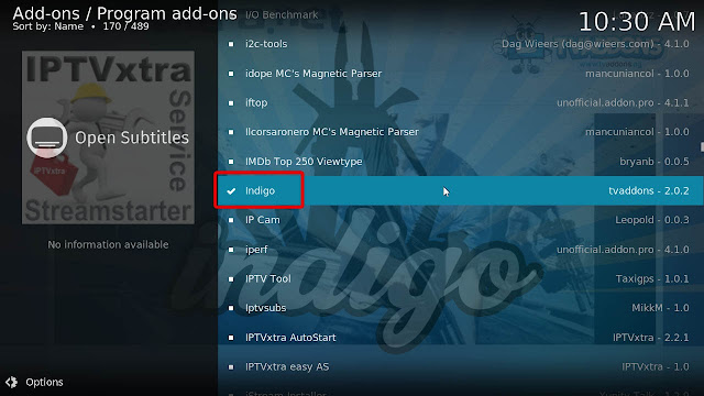 睇片研究所: Indigo Tool - 包含極多addon合集及功能的Kodi附件(新安裝方法)