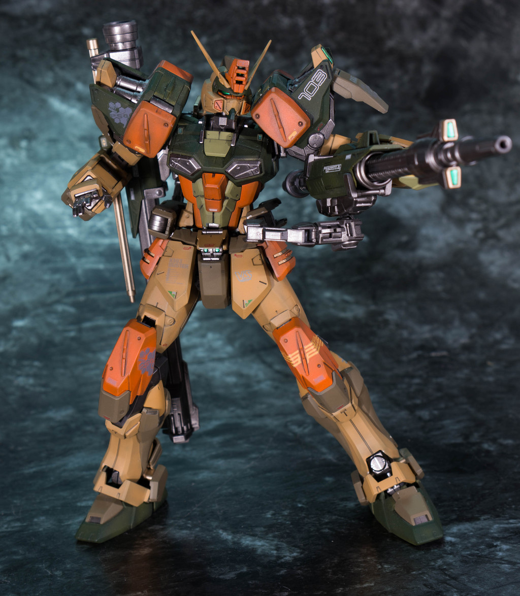 GUNDAM GUY: MG 1/100 Buster Gundam - Painted Build