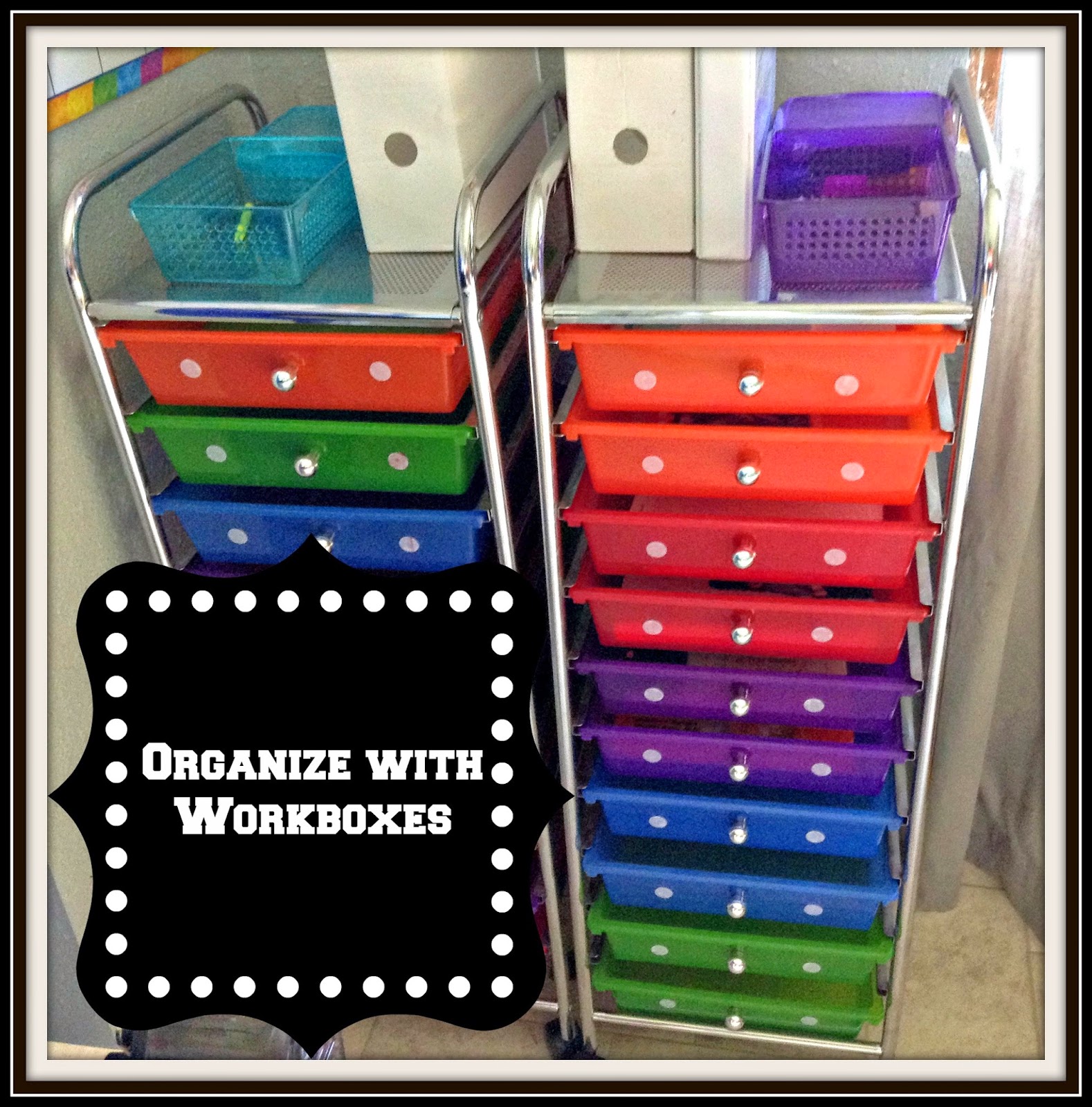 Good Things: Get Organized! Using Workboxes for your Homeschool