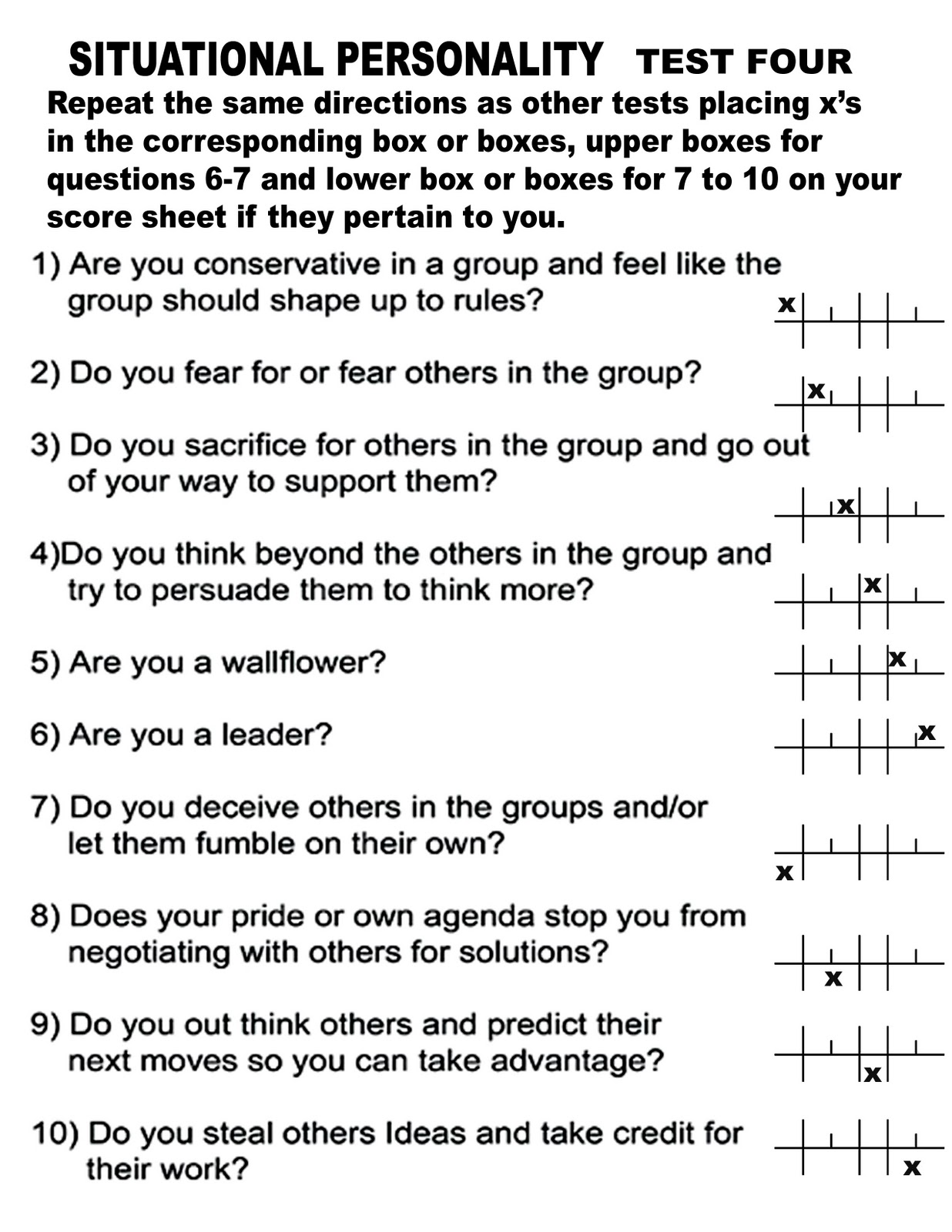 Psychotoons' Personality Test: Personality Test
