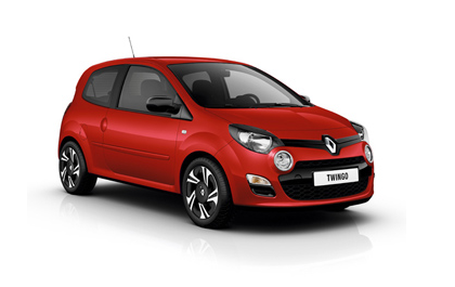 Renault Twingo 2 Restylée (2013) - Couleurs et code peinture