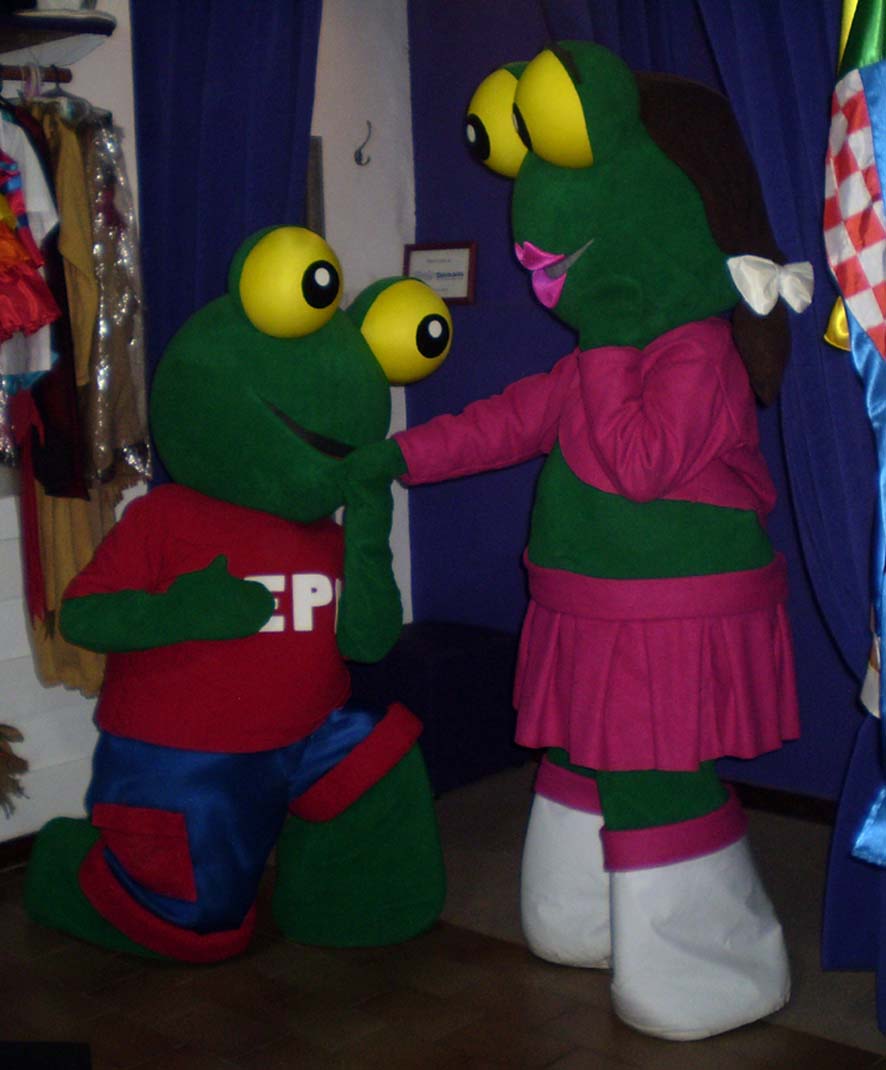 CRACK Animaciones: sapo pepe y sapa pepa