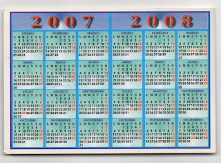 Calendarios de bolsillo: Calendario de 2007 - Obea