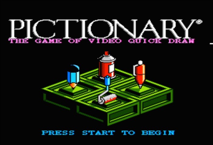 Lukie Games: 8-bit Board Games Pt.1: Pictionary (NES)