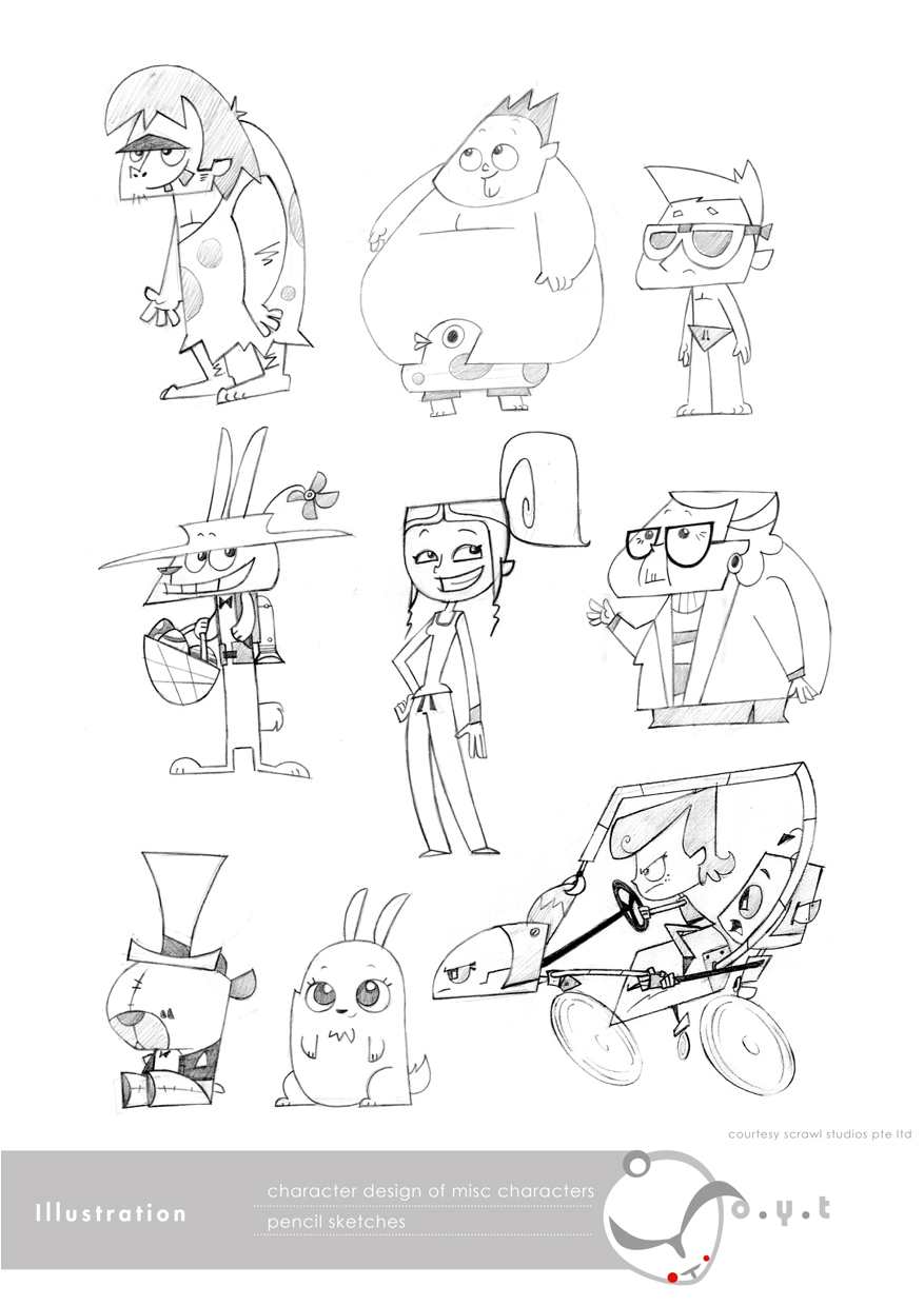 Singapore freelance illustrator o.y.t. online portfolio: illustration ...