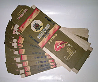 Dunia Lawas: 40 lbr Etiket rokok Uniform