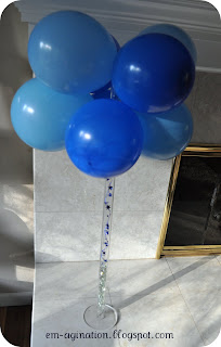 Em-agination: Balloon Pillars - Great Party Decoration