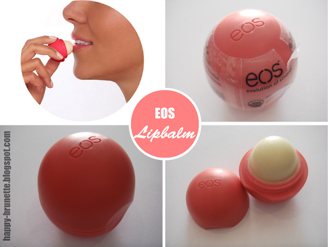 Review - EOS lip balm | Happy Brunette