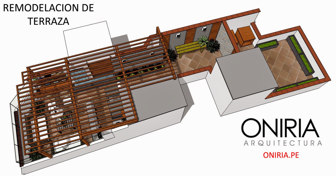 Oniria: Diseño de Terraza en Azotea