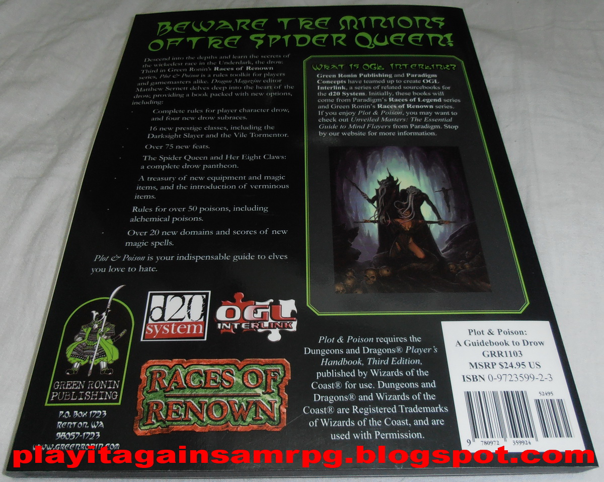 Play it again, Sam: El baúl de los recuerdos - Races of Renown: Plot ...