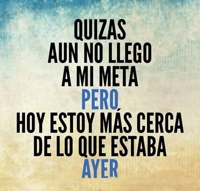 Frase de Motivacion - ¡Cumplir las Metas! | Imágenes de Motivación ...