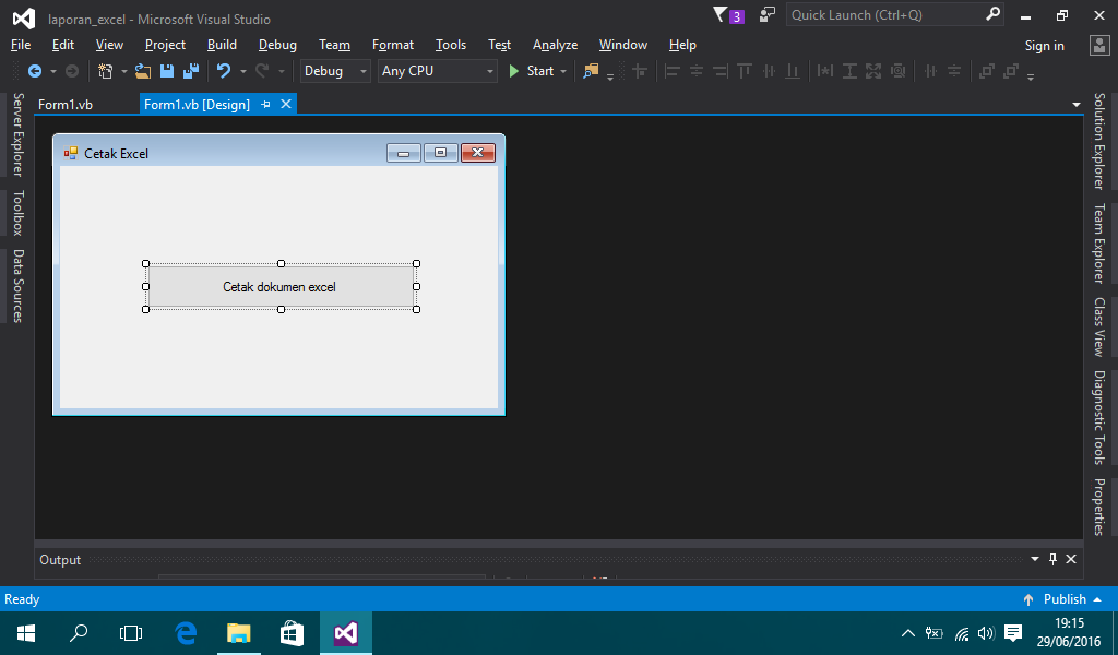 Export To Excel Menggunakan Vbnet Cyber Code