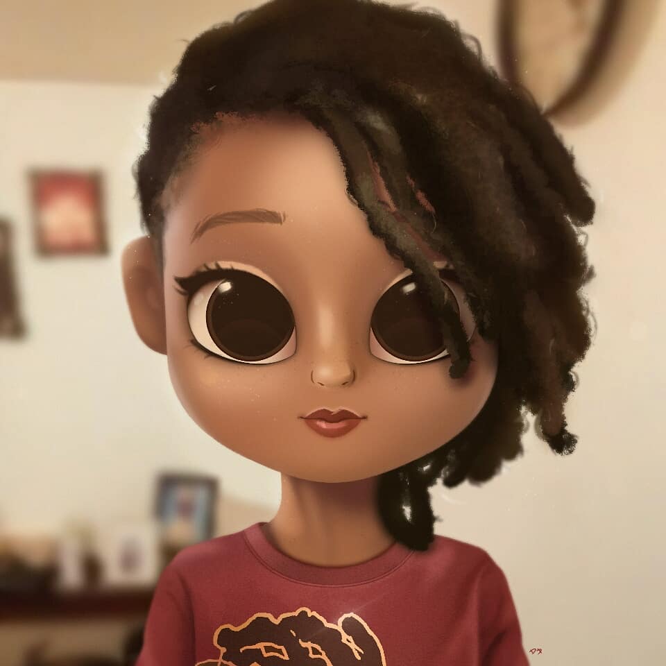 Sketching Locs - how to draw dreadlocks