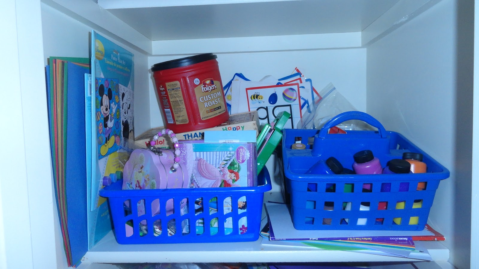 Create, Play, Teach: Kids Activity Closet Overhaul