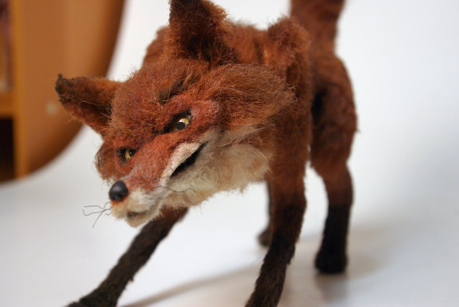 Ball & Socket Stop-Motion Fox Puppet! ~ Skin & Bones