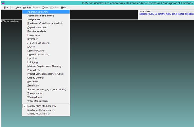 TUTORIAL: Tutorial Peramalan/Forecasting Pada POM FOR Windows