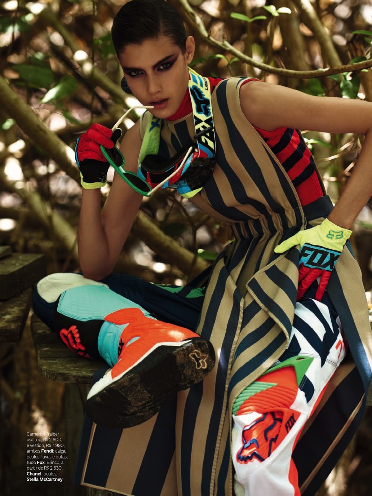 Duchess Dior: Cameron Traiber for Vogue Brazil April 2017