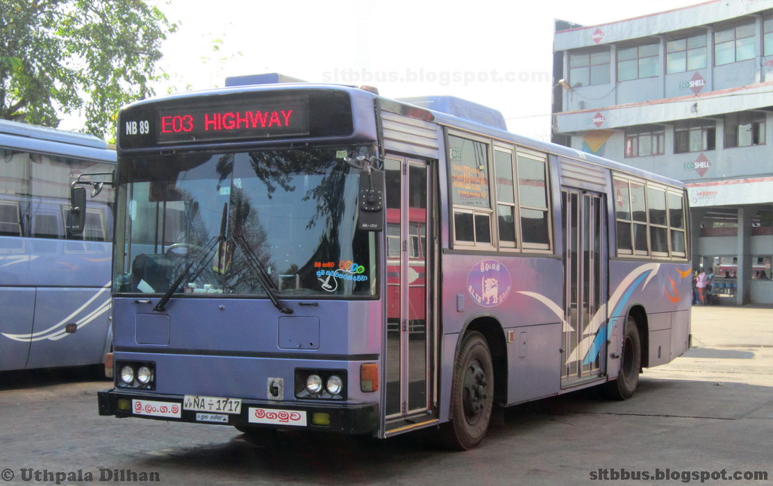 SLTB buses - ශ්‍රී ලංගම බස්: Hino KC-HU2MLCA luxury bus from SLTB ...
