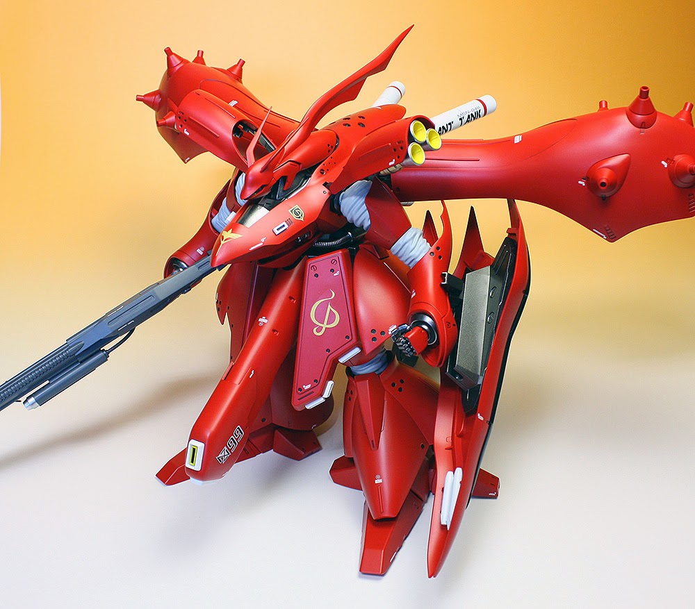 GUNDAM GUY: RE/100 MSN-04 II Nightingale - Painted Build