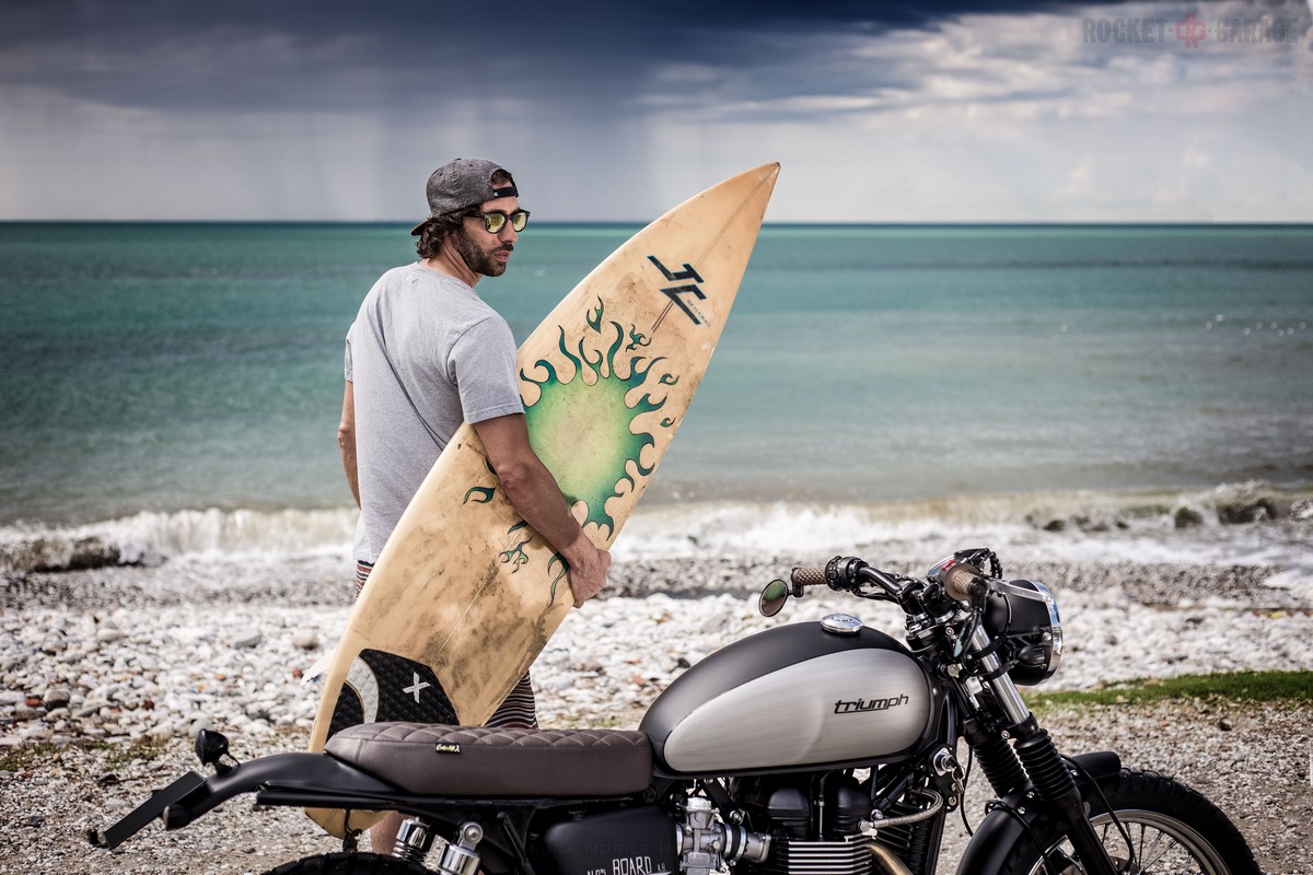 Alo's Board...The motorcycle of a surfer - RocketGarage - Cafe Racer ...