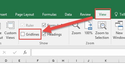 Excel Spreadsheets Help: How to Hide Gridlines in Excel - Three Ways