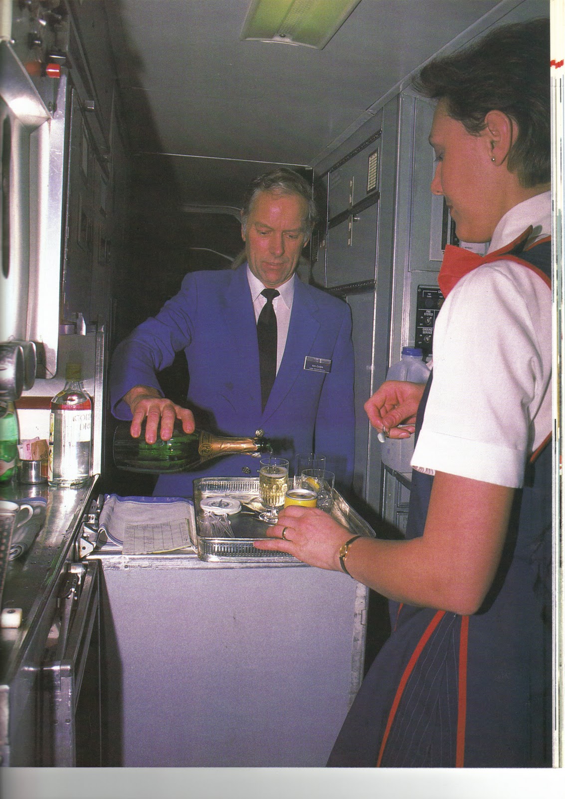 Airlines Past & Present: British Airways Concorde, Cabin Pictures ...