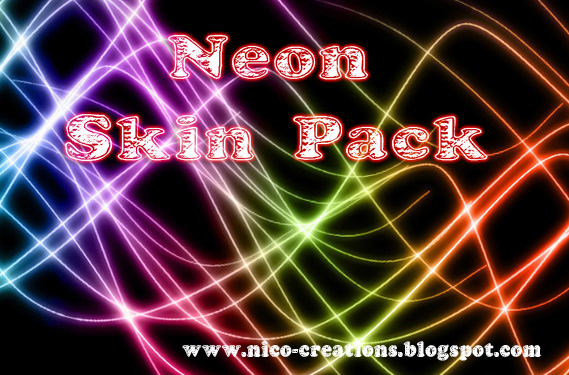 අලුත්ම Neon Skin Pack එක....මැක්සා.... | NICO CREATIONZ