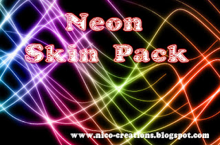 අලුත්ම Neon Skin Pack එක....මැක්සා.... | NICO CREATIONZ