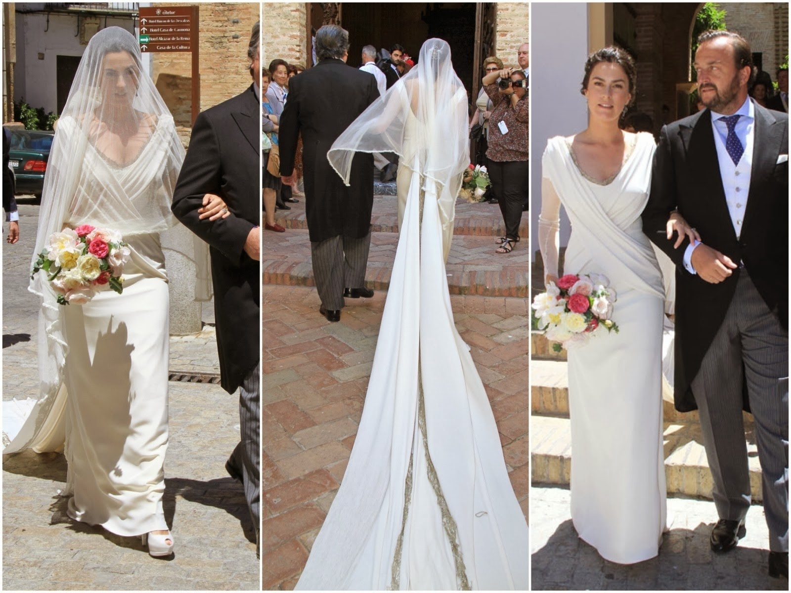 Red Carpet Wedding: María del Río Oriol and Bosco Torremocha - Red ...