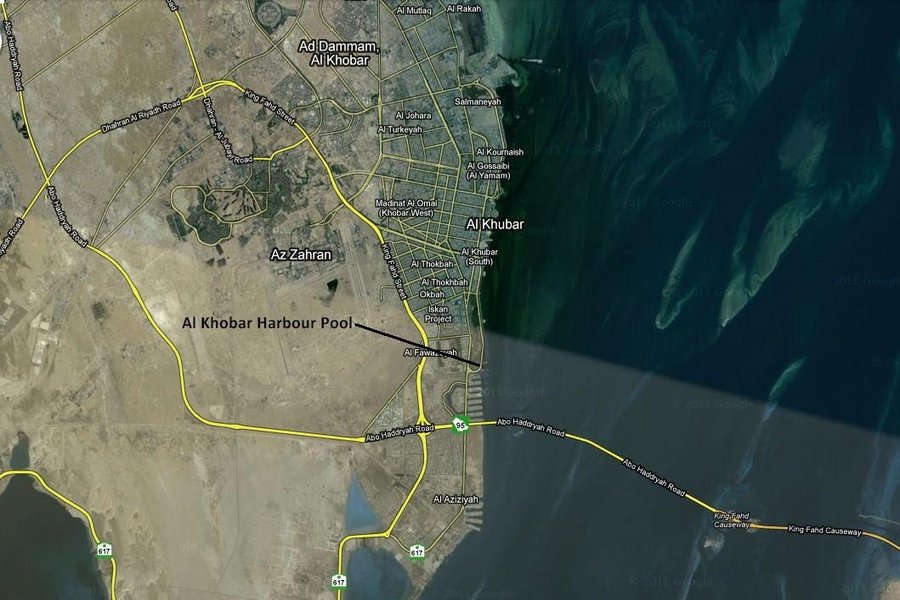 Birds of Saudi Arabia: Al Khobar Harbour Pool - Location Details