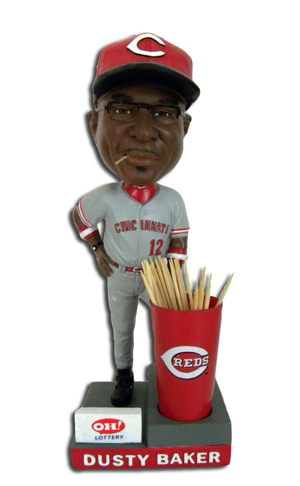 Cincinnati Reds Baseball Card Collector: Dusty Baker Bobblehead