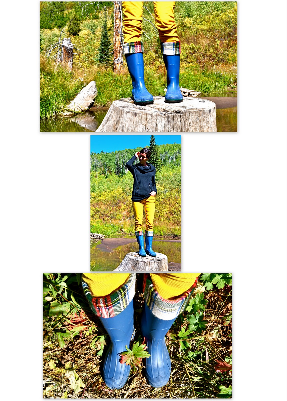 H is for Handmade: DIY Rain Boot Liners - Tutorial